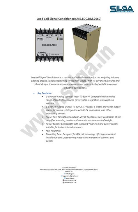 Load Cell Amplifier Transmitter At Piece Load Cell Amplifier In Ahmedabad ID