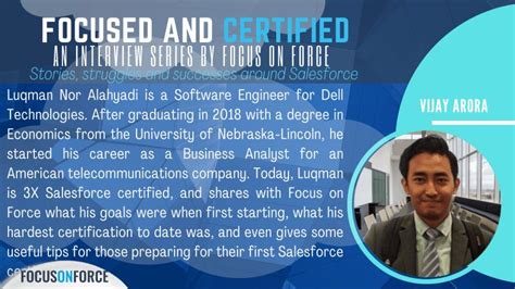 Focus On Force On Linkedin Salesforcecommunity Salesforceohana Delltechnologies Focusonforce…