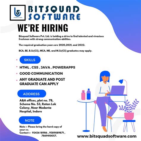 Bitsquad Software On Linkedin Linkedineconnection Hiring Hiringnow Immediatehiring 2023hiring