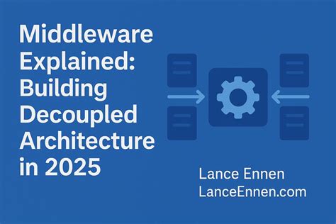 middleware explained building decoupled architecture in 2025 lance ennen