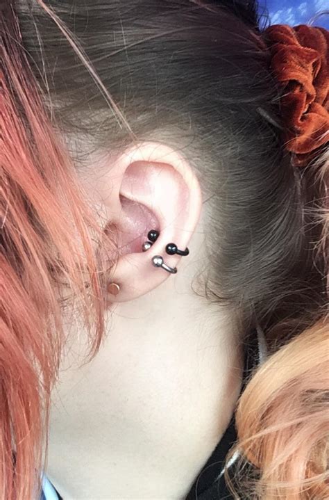 Double Conch Piercing