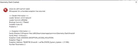 Geometry Dash Frequently Crashing Mid Attempt Rgeometrydash