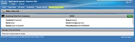 How To Collect Chat Variable From Cisco Finesse Using Cisco Uccx