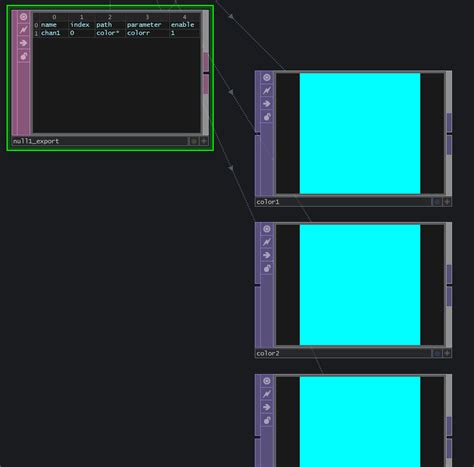 Copyingpasting Nodes That Receive Exports Beginners Touchdesigner Forum