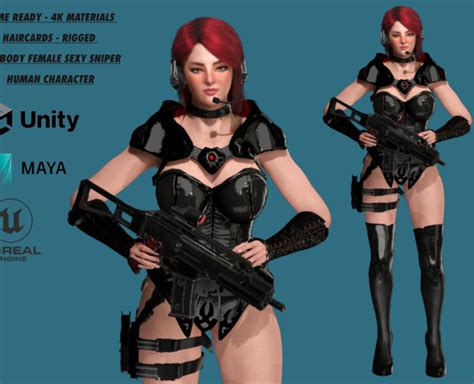 Aaa 3d Realistic Character Sexy Flippednormals