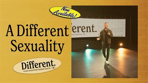 A Different Sexuality Worship And Message Sandals Church Bible