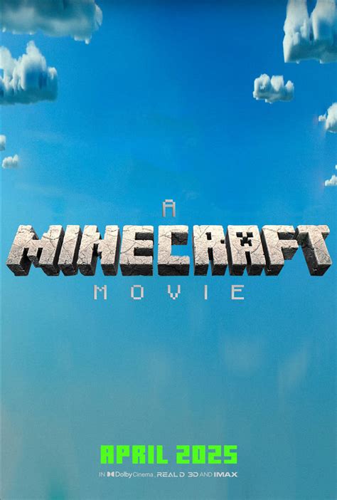 A Minecraft Movie Poster Teaser 2025 By Mrandrew7w7 On Deviantart