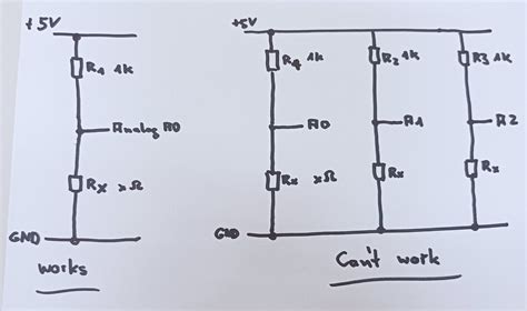 Measuring 3 Different Resistors With The Mega General Discussion Arduino Forum