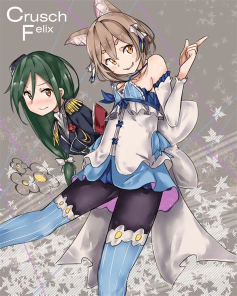 Felix Argyle And Crusch Karsten Re Zero Kara Hajimeru Isekai Seikatsu Drawn By Lplpsteven