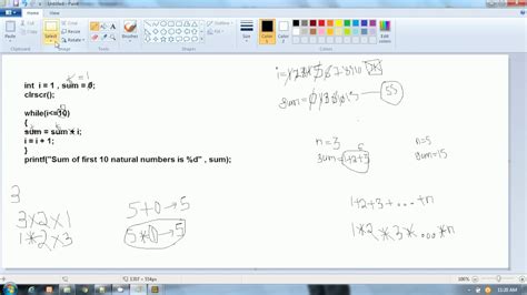 C Programming In Hindi Calculate Factorial Of Any Number While Loop