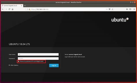 How To Install Cockpit On Ubuntu LTS Bionic Beaver