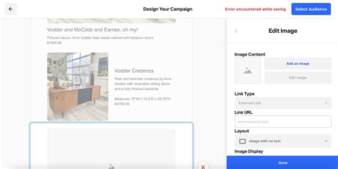 Error Encountered While Saving Email Campaign The Square Community