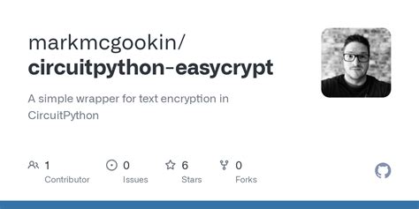 Github Markmcgookincircuitpython Easycrypt A Simple Wrapper For Github Markmcgookincircuitpython Easycrypt A Simple Wrapper For