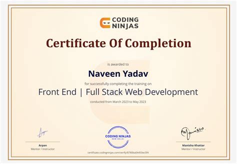 Naveen Yadav On Linkedin Webdevelopment Codingninja Frontend