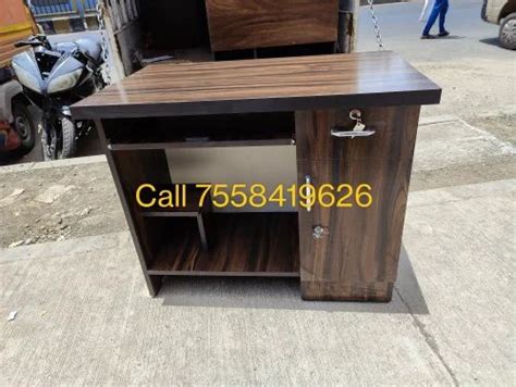 Wooden Computer Table With Storage At 2100 In Pune ID 2851579373230