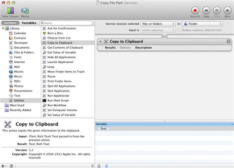 Copy File Or Folder Path To The Clipboard In Mac OS X Lion MacYourself