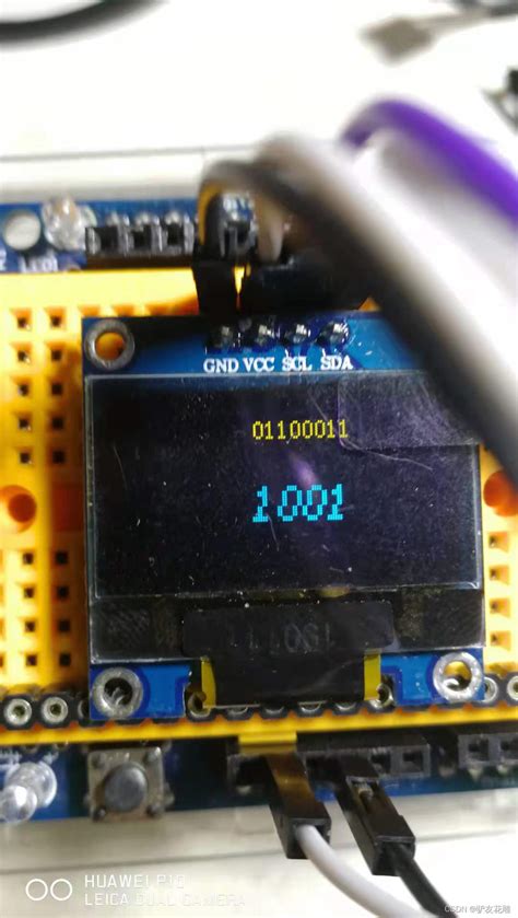 【雕爷学编程】arduino动手做（93） 096寸oled液晶屏模块5096寸oled屏与arduino连接 Csdn博客