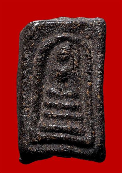 หลวงปู่บุญ วัดกลางบางแก้ว เนื้อผงยาจินดามณี พิมพ์พระสมเด็จคะแนน ปฐมภูมิ พระเครื่อง พระแท้ Webpra