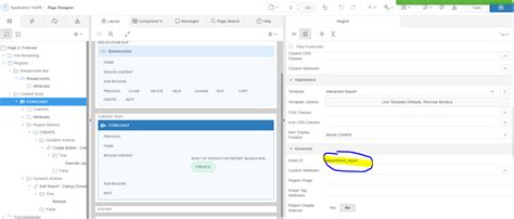 updating region after closing dialog oracle forums