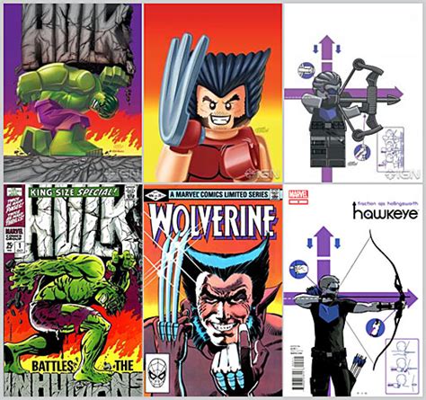 Marvel Announces Lego Variant Covers OAFE Blog