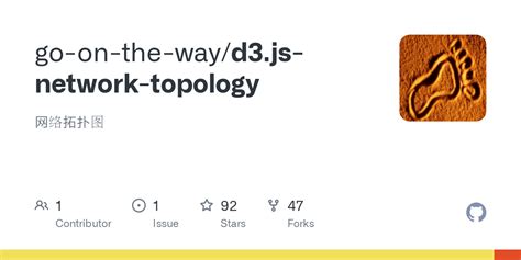 GitHub go on the way d3 js network topology 网络拓扑图