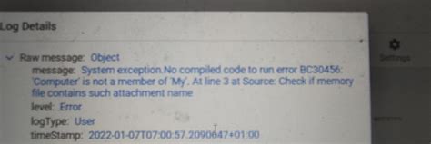 Mycomputer Method Not Found Activities Uipath Community Forum