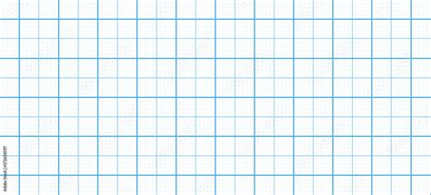 Blue Millimeter Graph Paper Grid Background Seamless Pattern Math