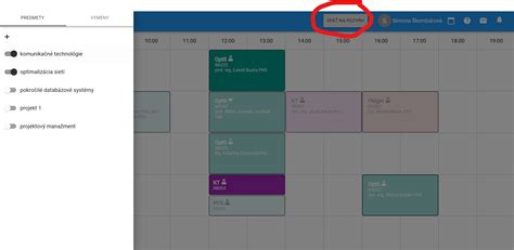 Button SpÄŤ Na Rozvrh Disappears After Unclicking Course Button When Selecting Multiple