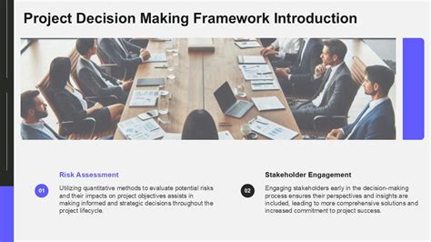 Project Decision Making Framework Ppt Template St Ai