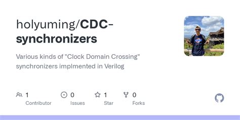 Github Holyumingcdc Synchronizers Various Kinds Of Clock Domain