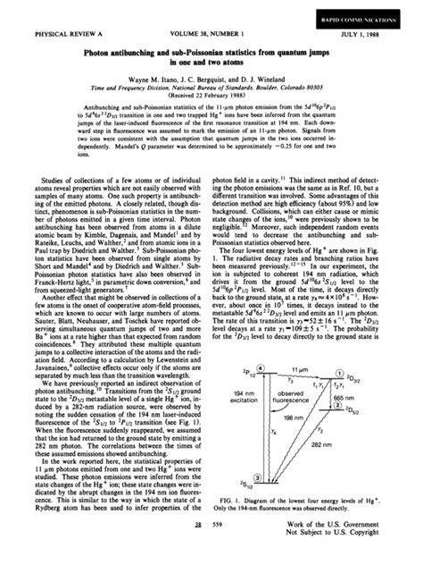 Photon Antibunching And Sub Poissonian Statistics From Quantum Jumps In