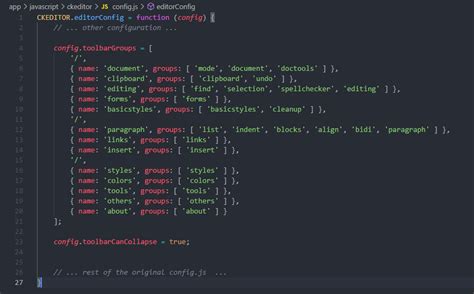 Ckeditor Not Getting Custom Config · Issue 909 · Galetahubckeditor