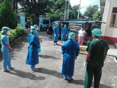 မန္တလေးတိုင်းဒေသကြီး၊ ပြင်ဦးလွင်ခရိုင်၊ သပိတ်ကျင်းမြို့နယ် ပြည်သူ့ဆေးရုံမှ ကိုဗစ် ၁၉ အတည်ပြုလူနာ