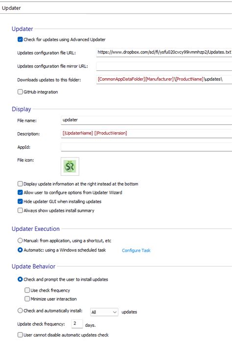Advanced Installer Showing Update Dialogue Of My Application Repeatedly