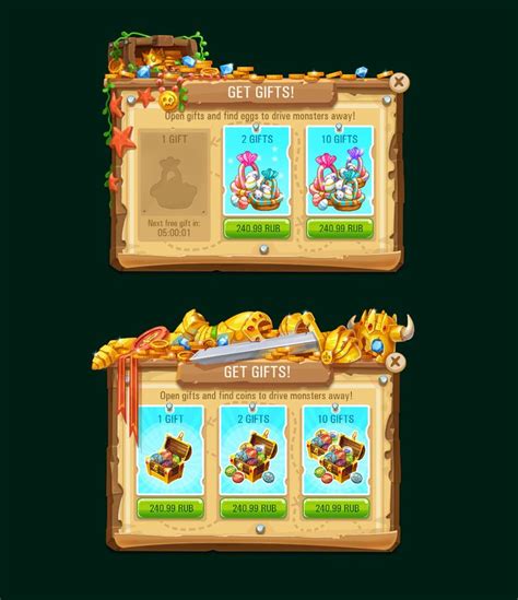 Island Experiment Gui Work Game Ui Design Game Design Game Ui