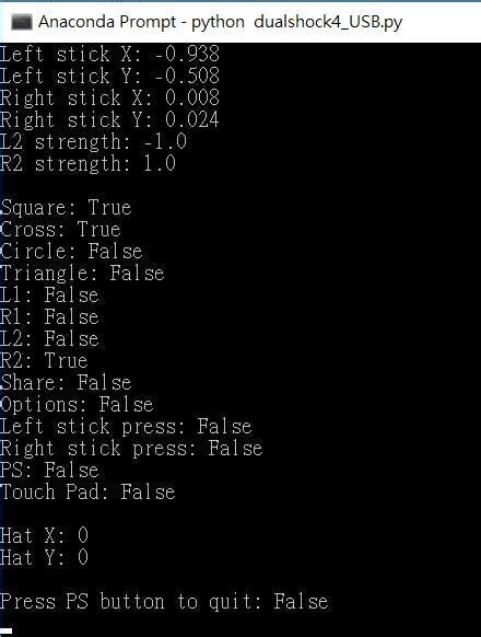 Python For Ps4 Dualshock 4 Controller By Another Brick In The Wall