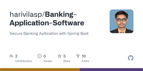 Github Harivilaspbanking Application Software Secure Banking Apllication With Spring Boot