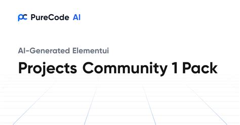 Build Great Elementui Projects Community 1 Pack Components Faster Using
