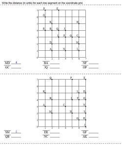 Measure Length Of Line Segments Printables Worksheets And Lessons