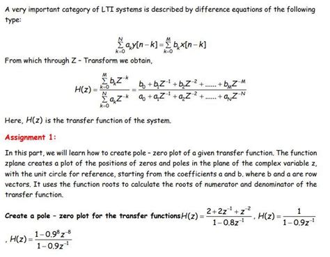 Solved A Very Important Category Of LTI Systems Is Described Chegg Com