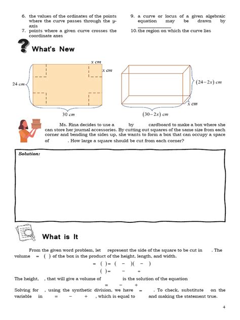 Polynomial Functions Graph Pdf Factorization Polynomial