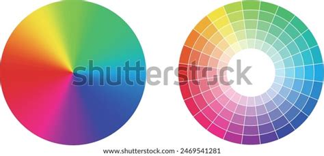 Color Picker Circle Design Material 24 Stock Vector Royalty Free