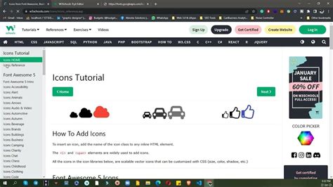 8 Css Lecture 4 Icons Links Lists Tables Display Max Width Position Umar Ahmad Youtube