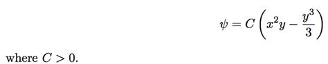 solved consider the incompressible stream function given