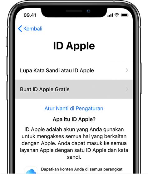 Cara Membuat ID Apple Baru Apple Support
