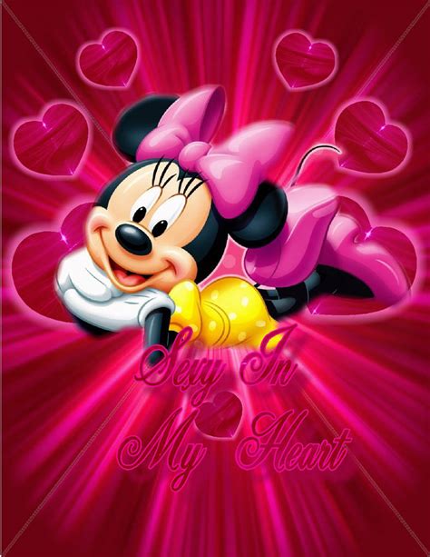Minnie Hot Pink Wallpaper By Huckaberry40 On Deviantart