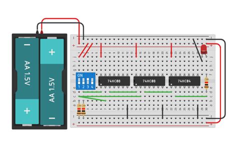 Circuit Design Circuito 4 Tinkercad