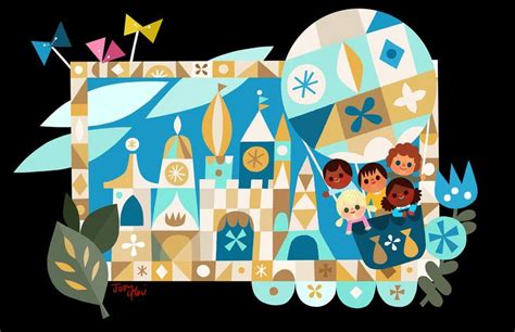 Its A Small World Ride Disney Tokyo — Joey Chou Disney Art Small World Disneyland Disney Tokyo
