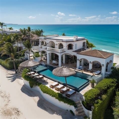 Free Luxury Beachfront Home Image Download At Stockcake