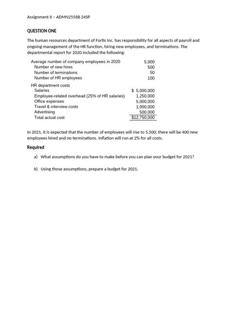 Assignment Ii 2 Pdf Gross Margin Financial Accounting